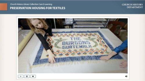 Preservation Housing for Textiles