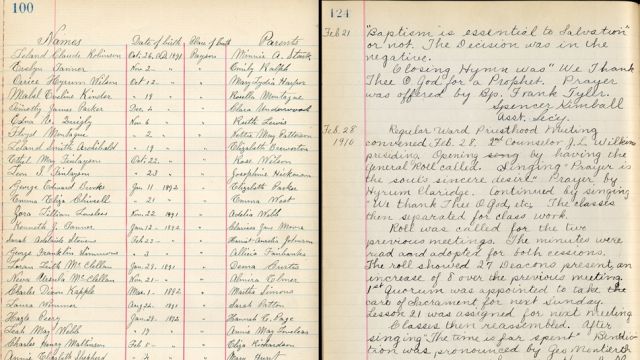 Church and Membership Records