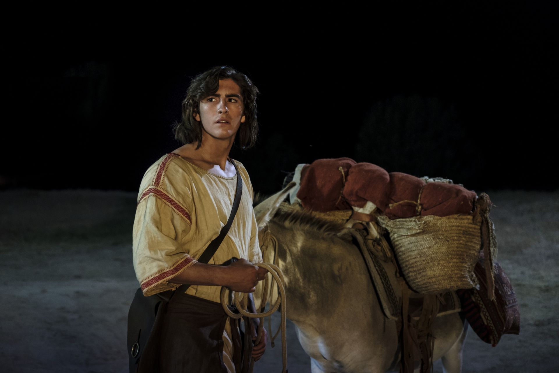 Nephi re-enters camp in the wilderness