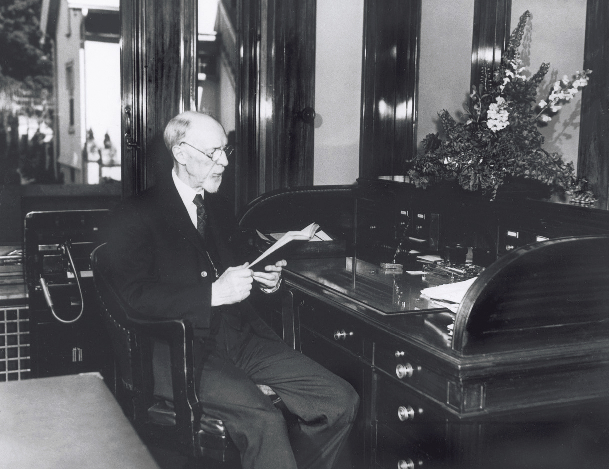 Prophet at Desk