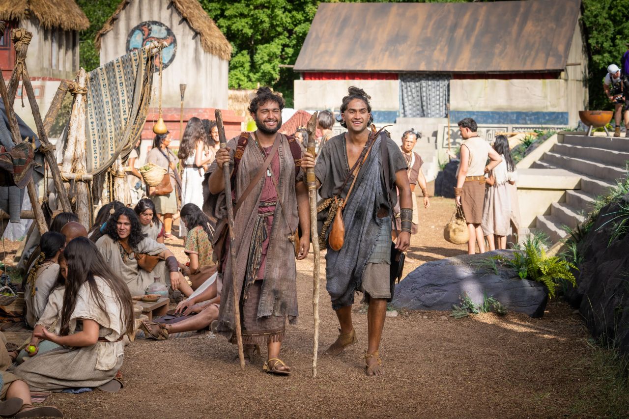 Nephi Baptizing Nephites