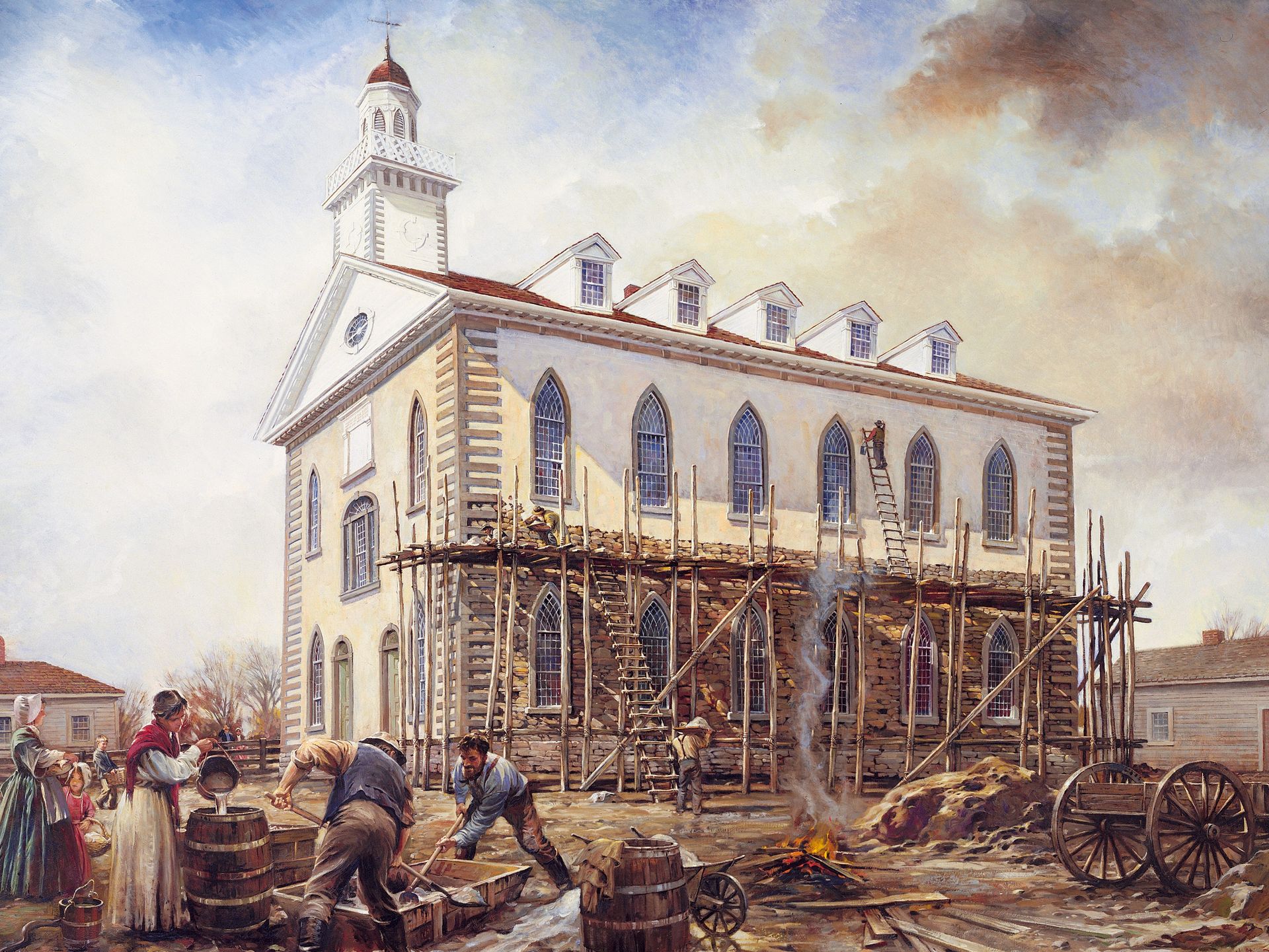 Building the Kirtland Temple