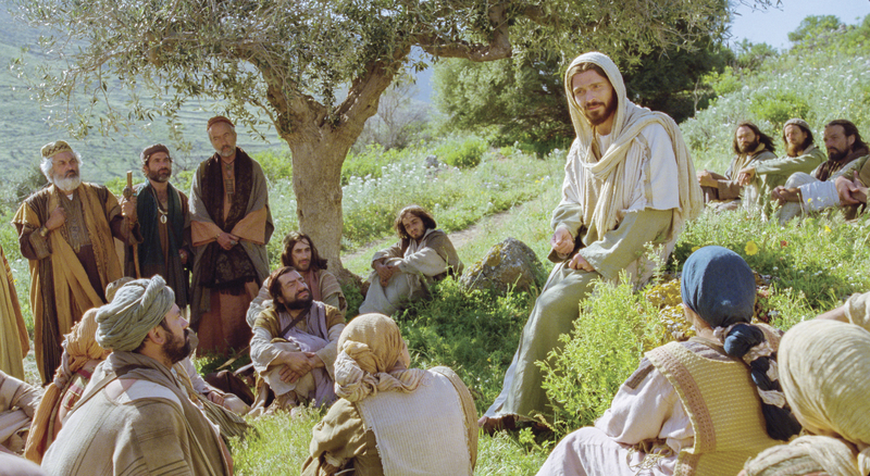Jesus Teaches His Disciples