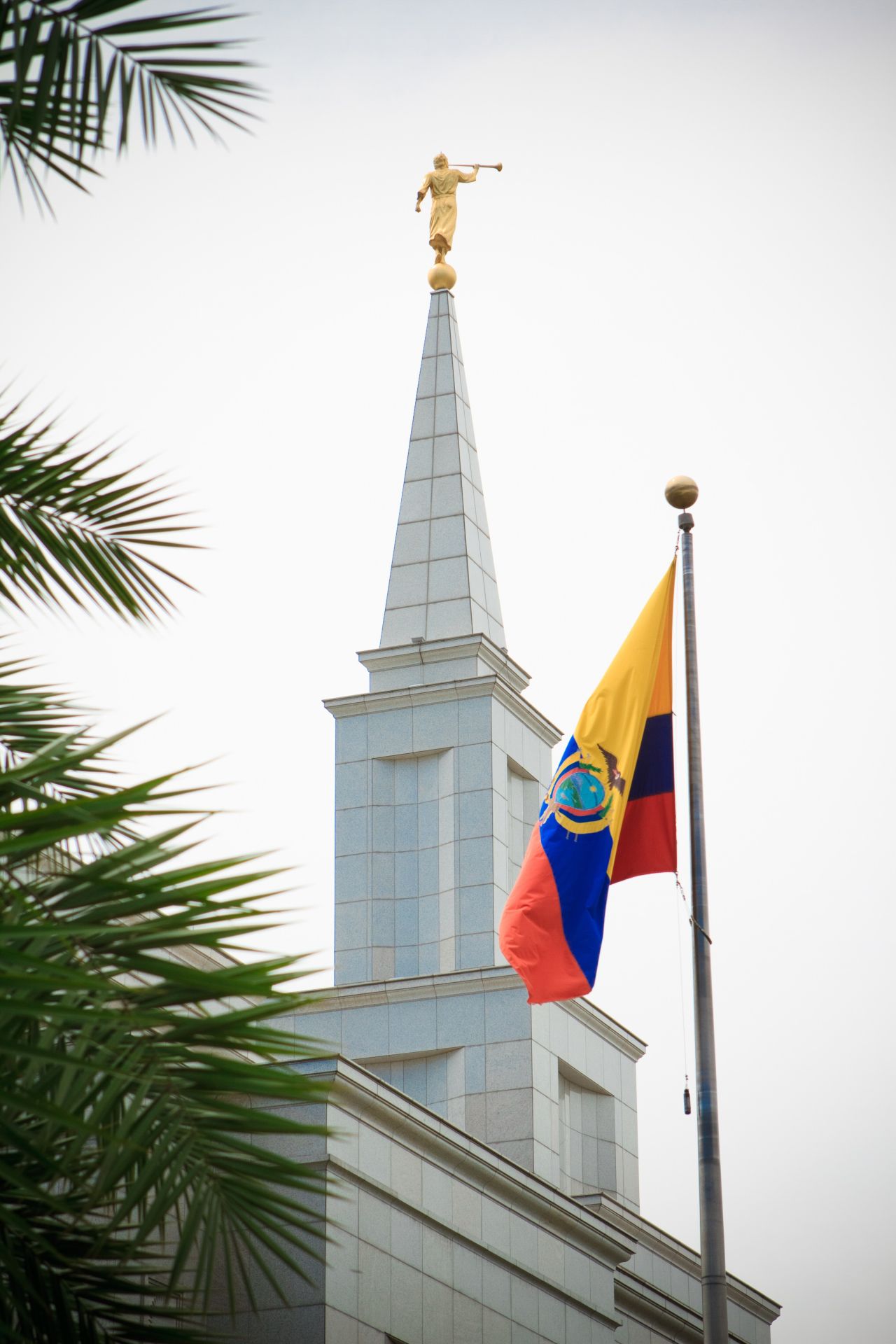 The Spire of the Guayaquil Ecuador Temple