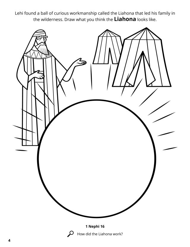 Book of Mormon Coloring Book