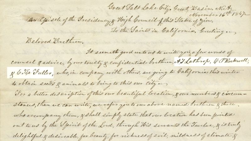 Church History Is My History: Connecting Church History and Family History