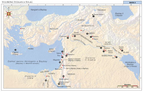 Mapa 9: Ti Lubong ti Daan a Tulag