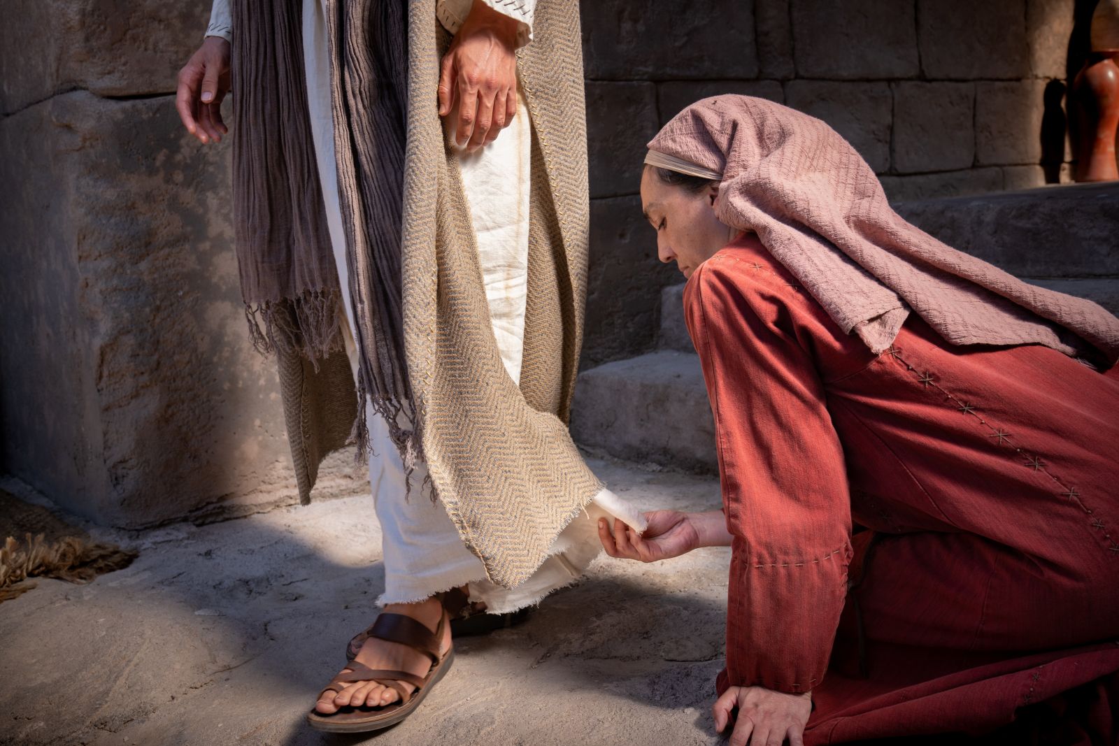 Jesus Heals a Woman