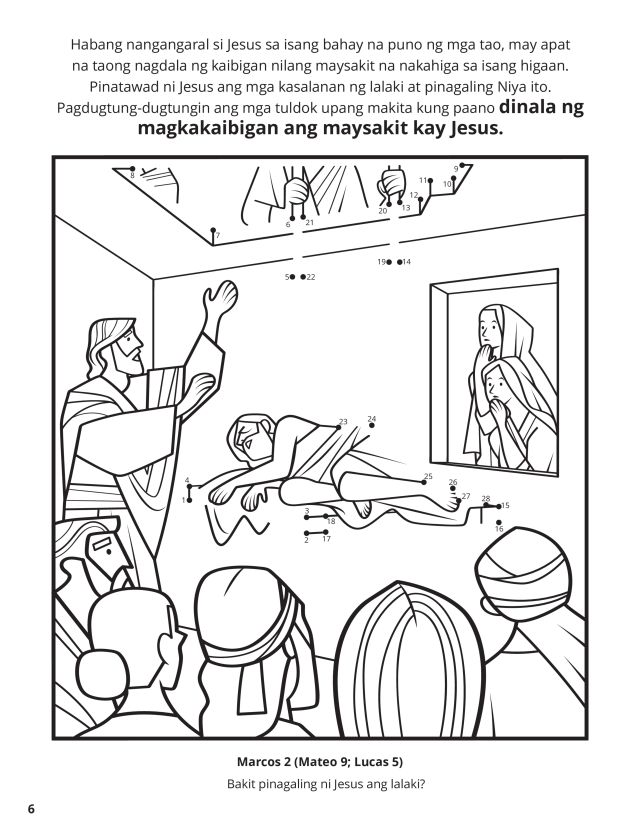 Coloring Book ng mga Kuwento sa Banal na Kasulatan: Bagong Tipan