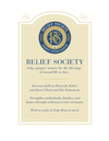 Relief Society Seal, Poster, and Bookmark