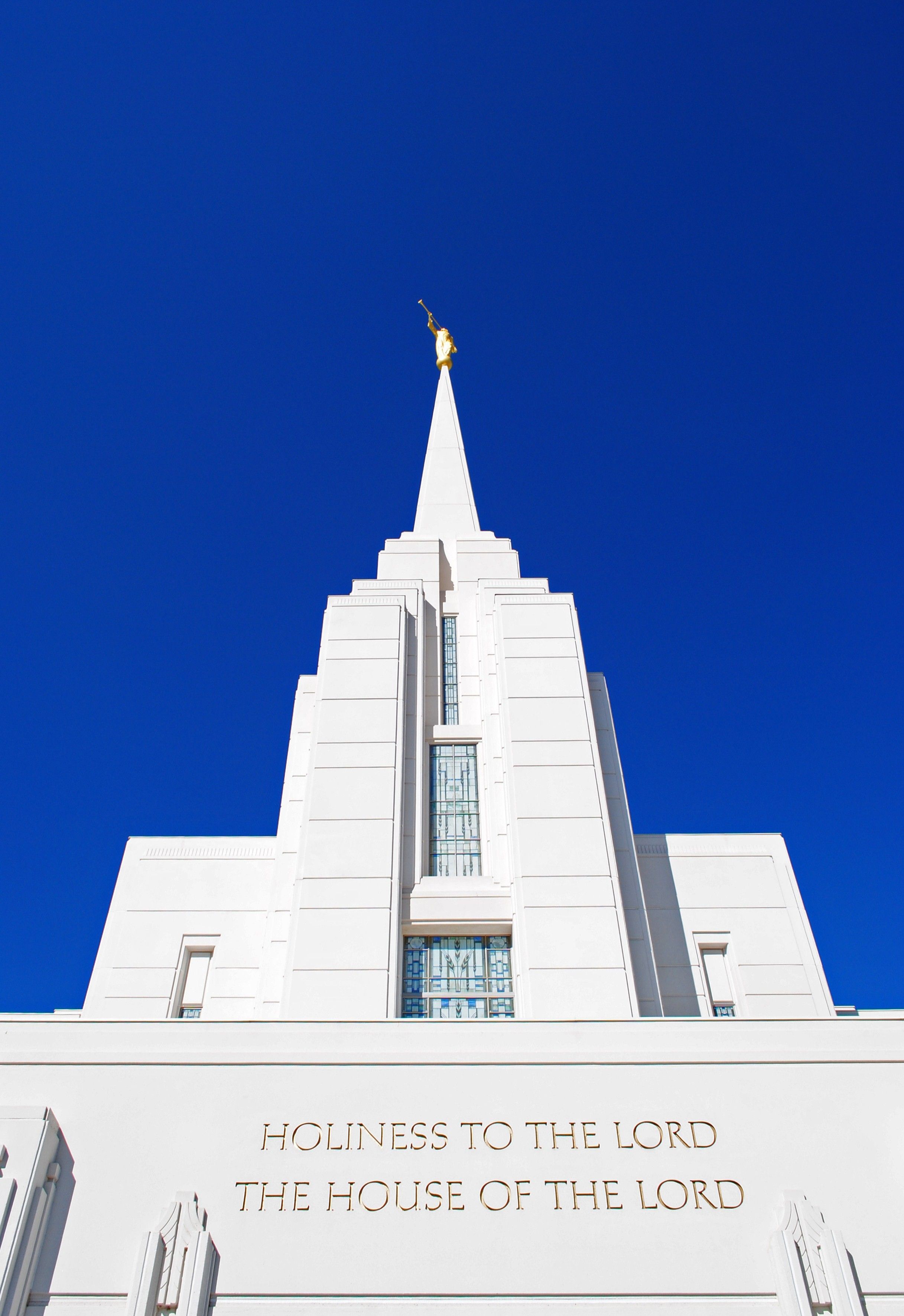 Rexburg Idaho Temple—“Holiness to the Lord: The House of the Lord”