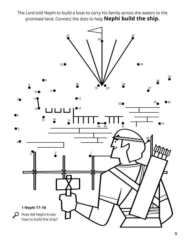 Book of Mormon Coloring Book