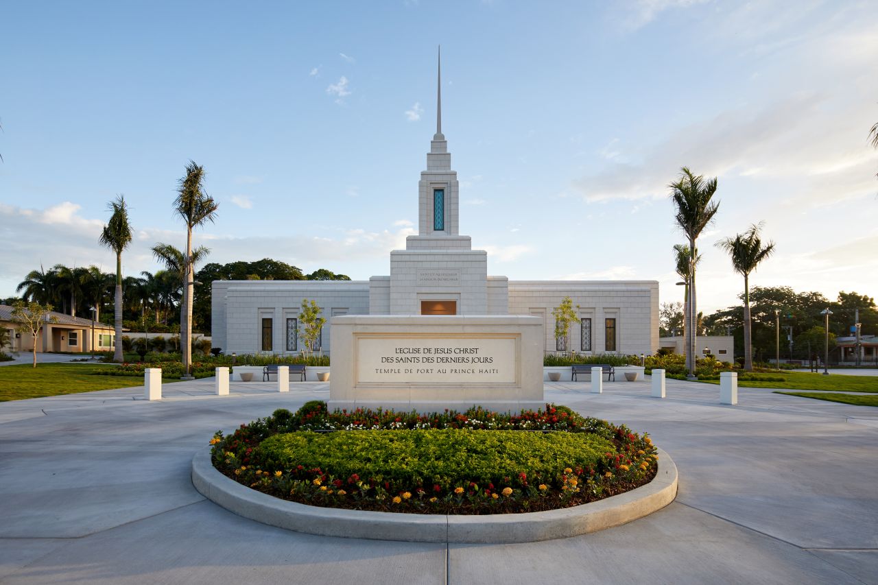 Port-au-Prince Haiti Temple Flooring Detail