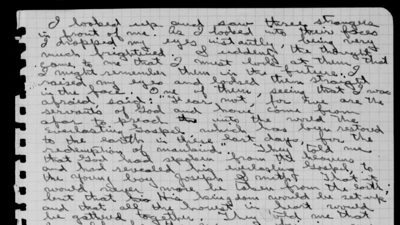 “Suddenly the Thought Came to Me”