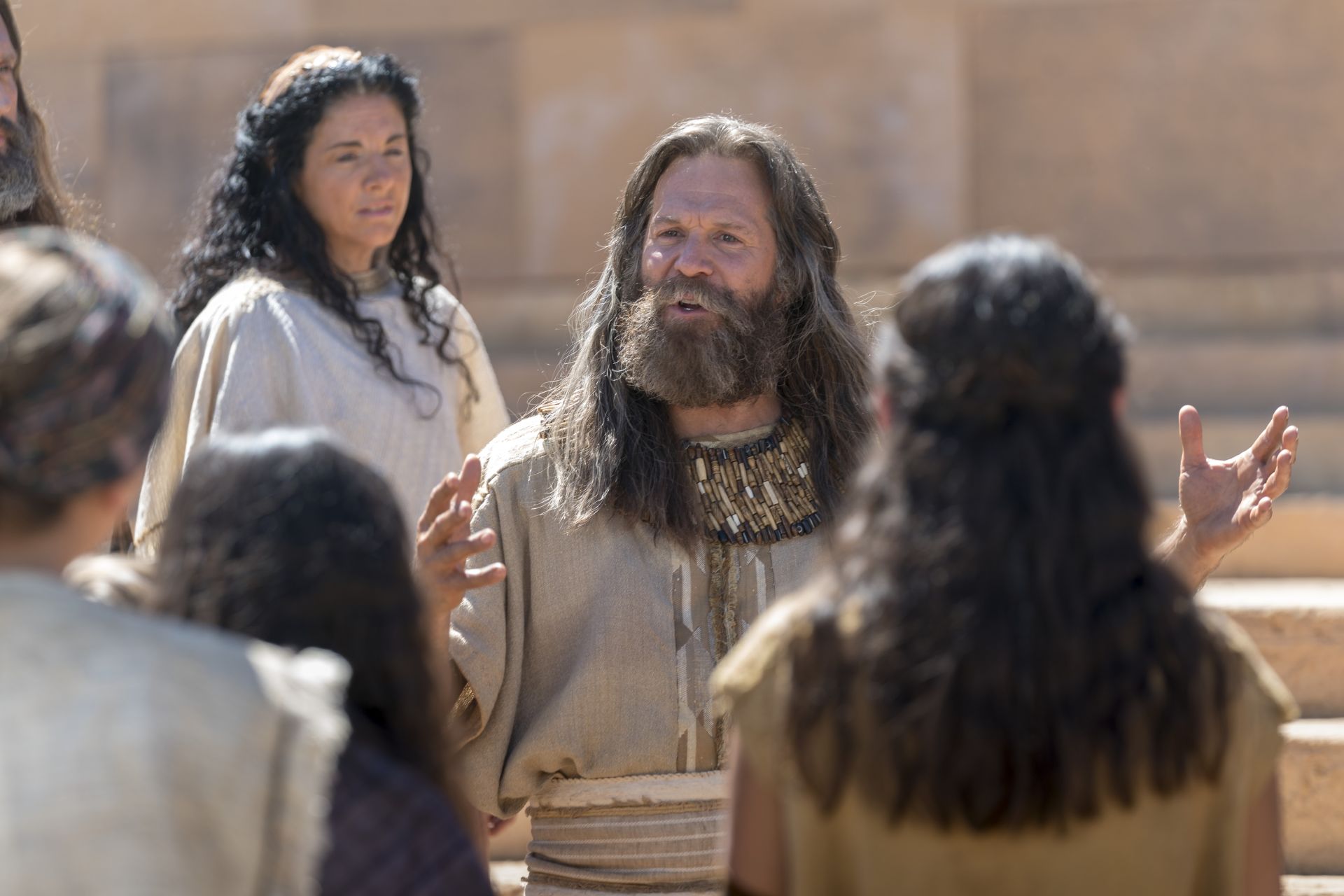 Jacob teaching the Nephites