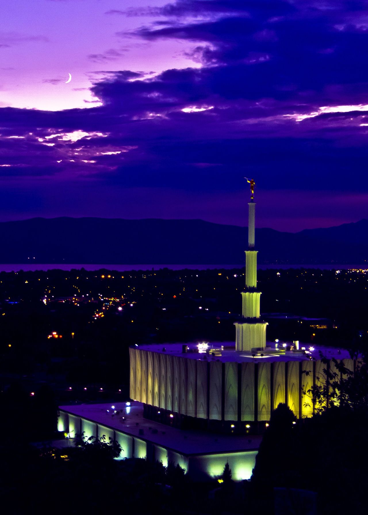 Provo Utah Temple Spire