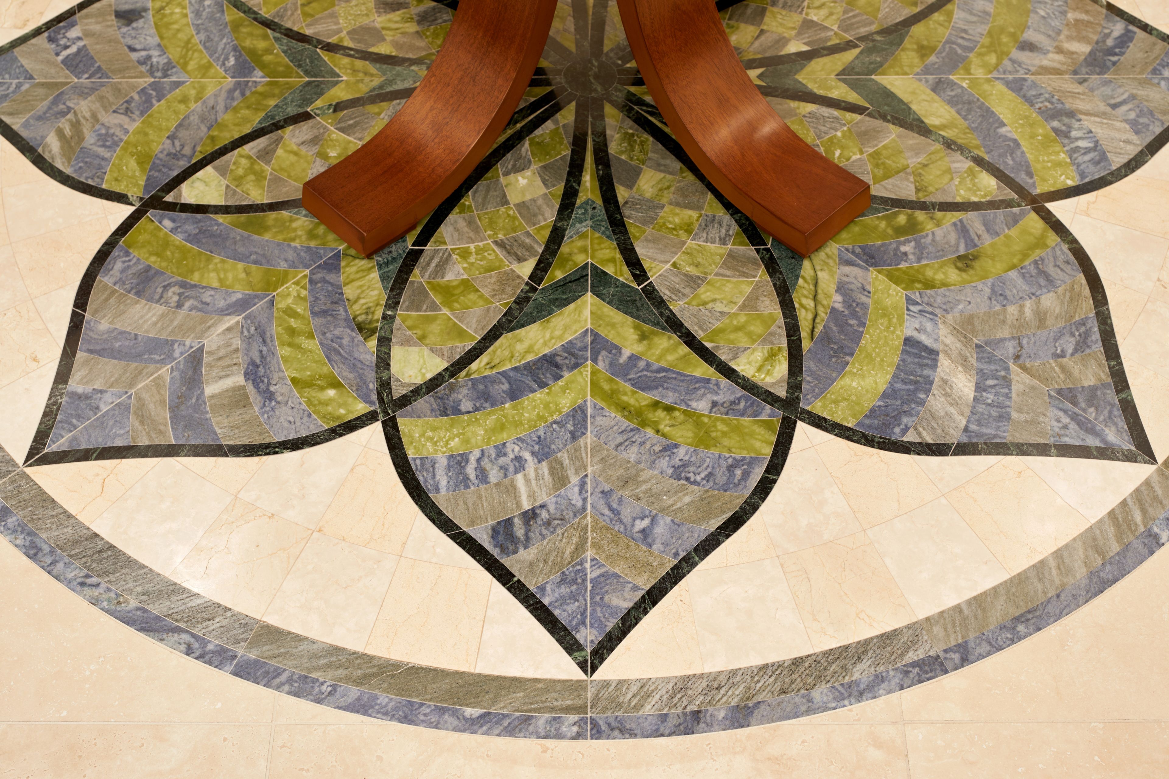 Port-au-Prince Haiti Temple Flooring Detail