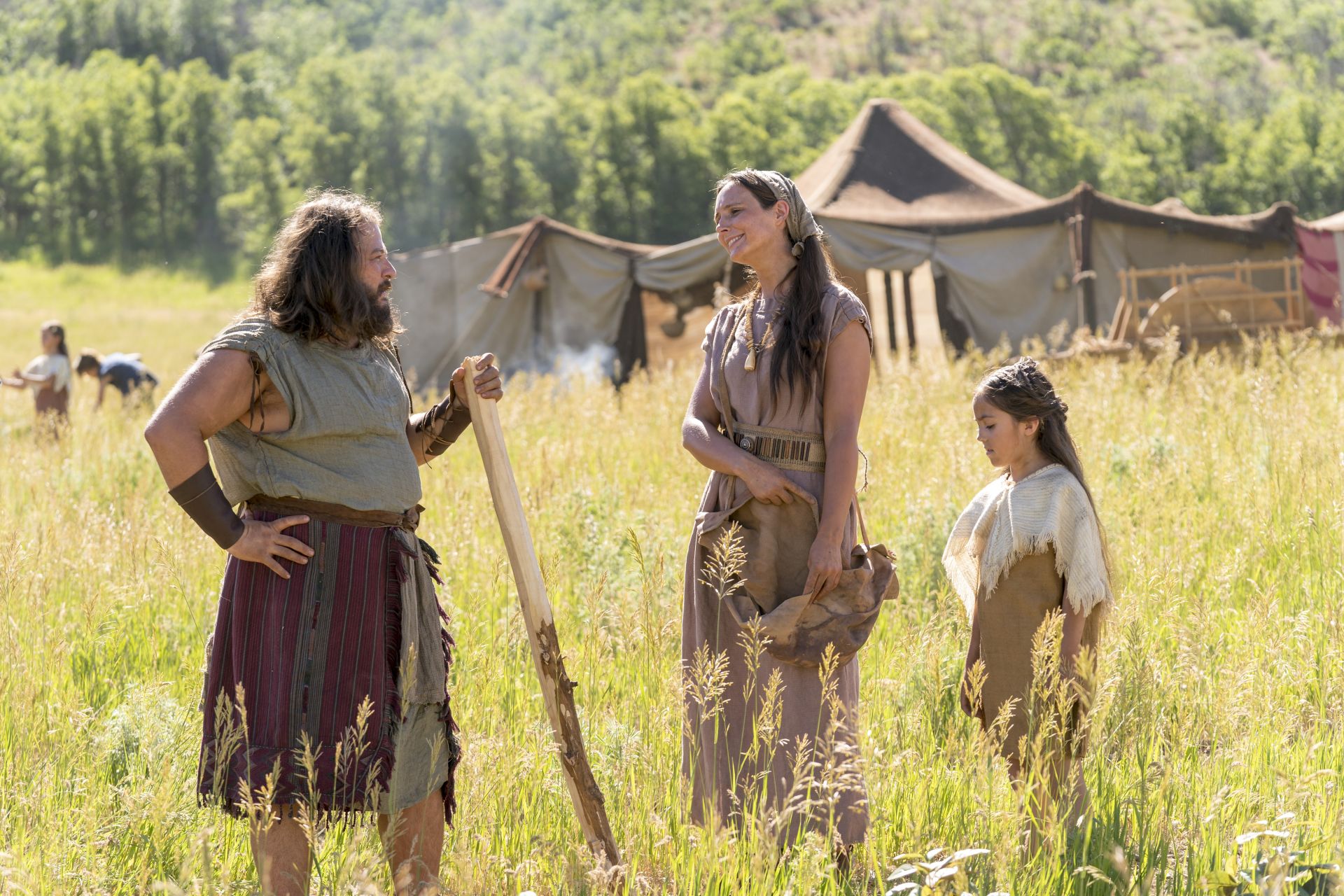 Zoram working with leather