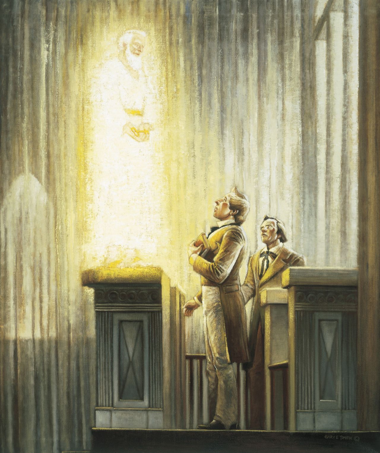 Joseph Smith Receives the Gold Plates