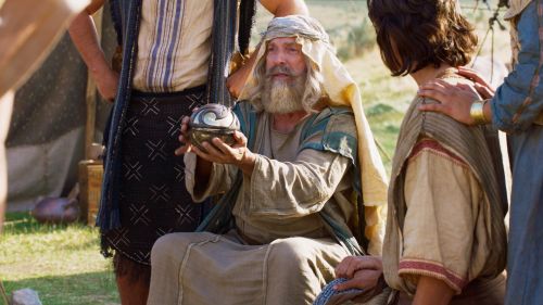 Nephi breaks his bow