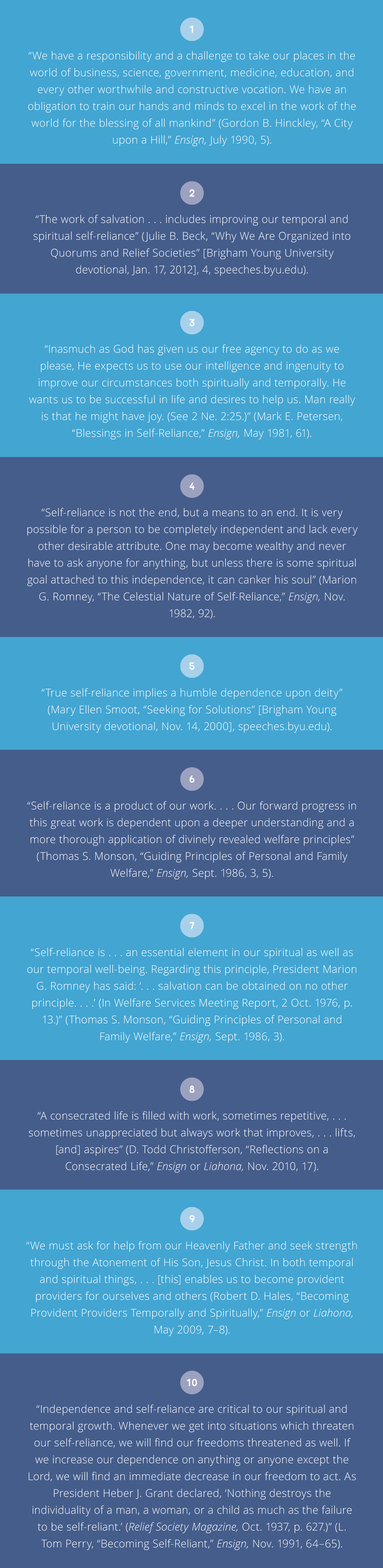 10 Inspiring Quotes from Our Leaders about Self-Reliance