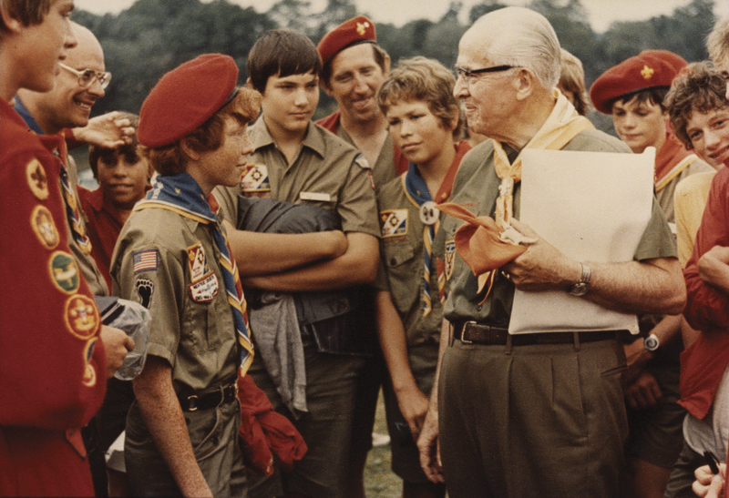 President Benson and Boy Scouts