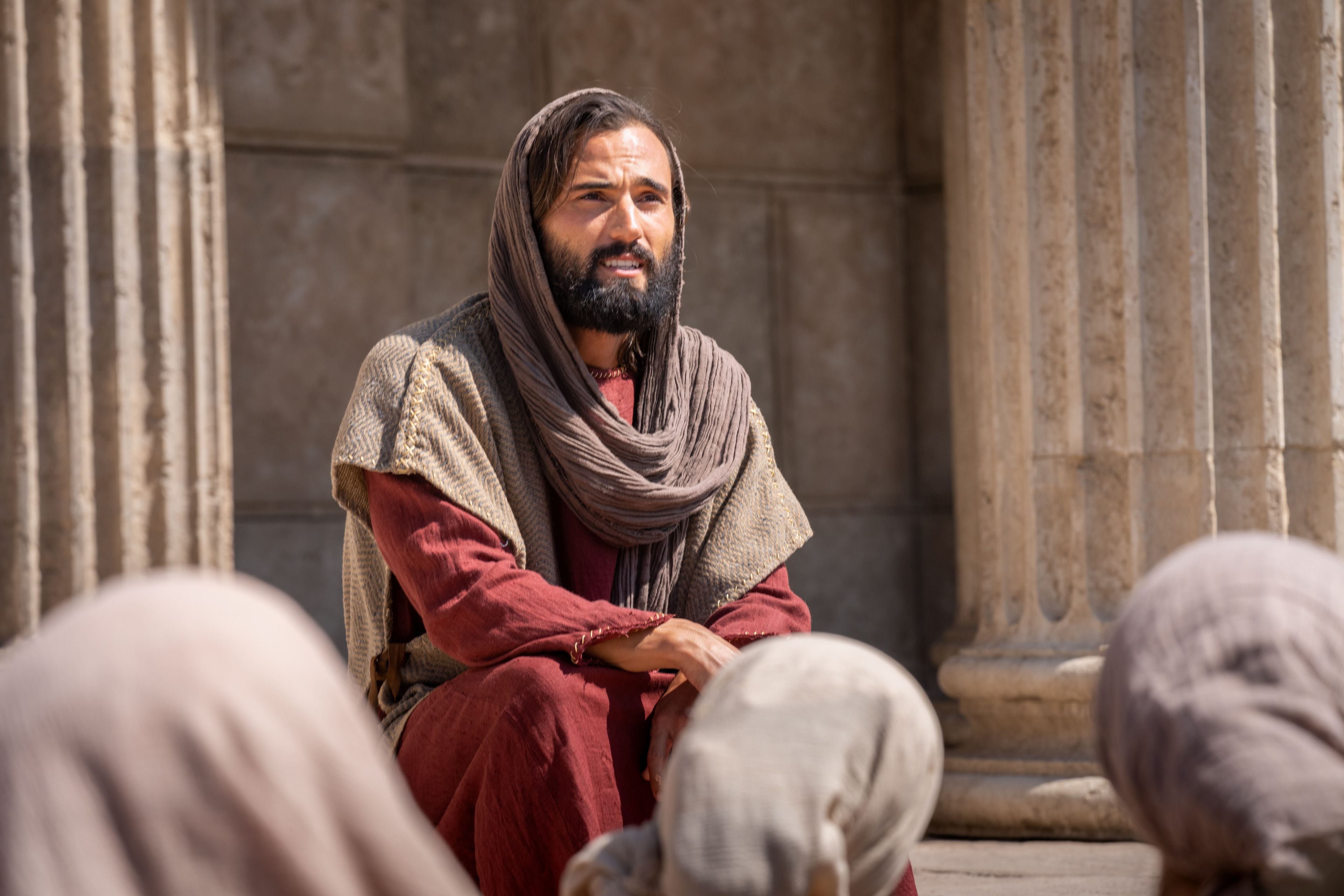 Jesus Teaches a Small Group