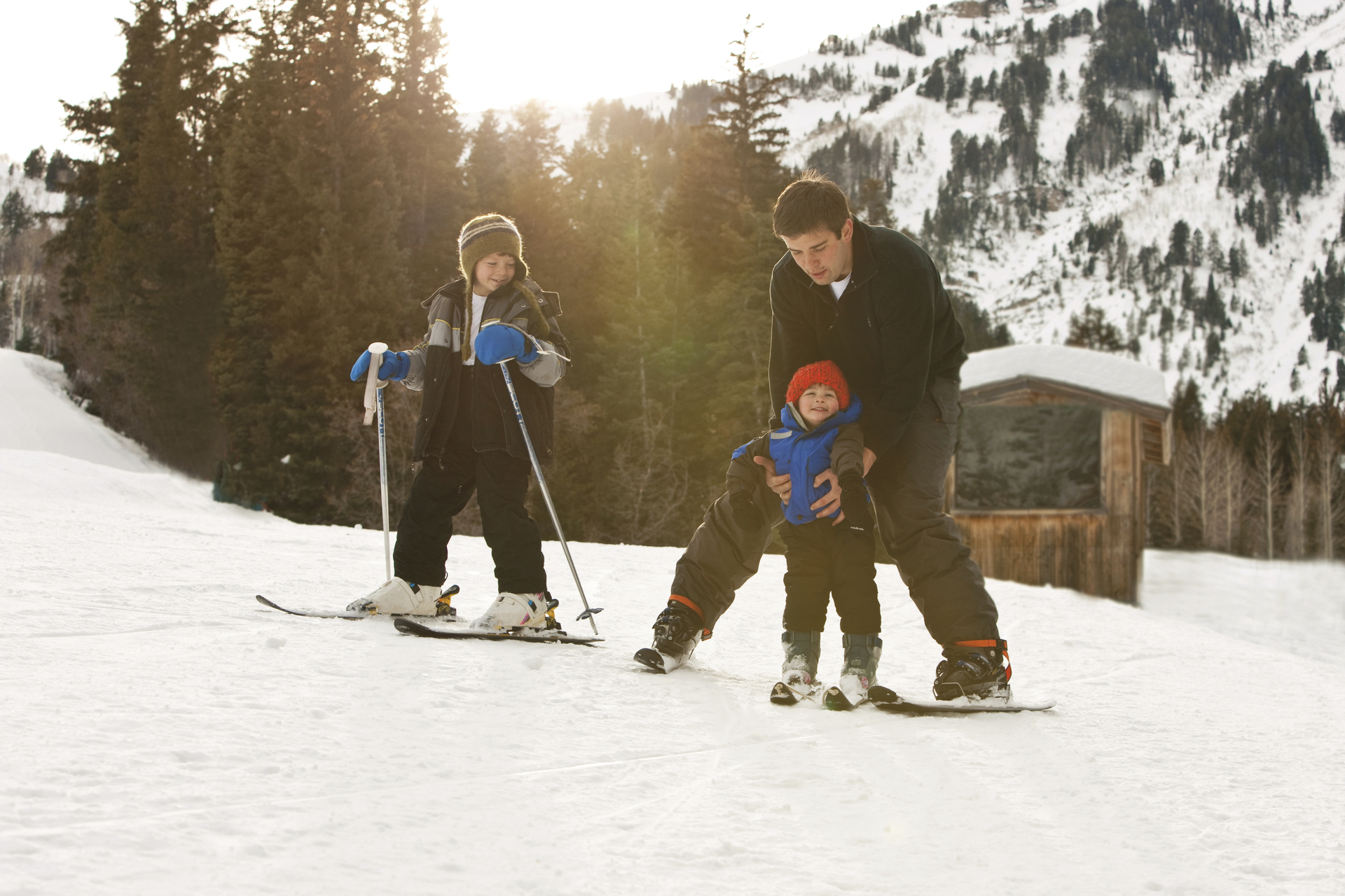 Family Skiing
