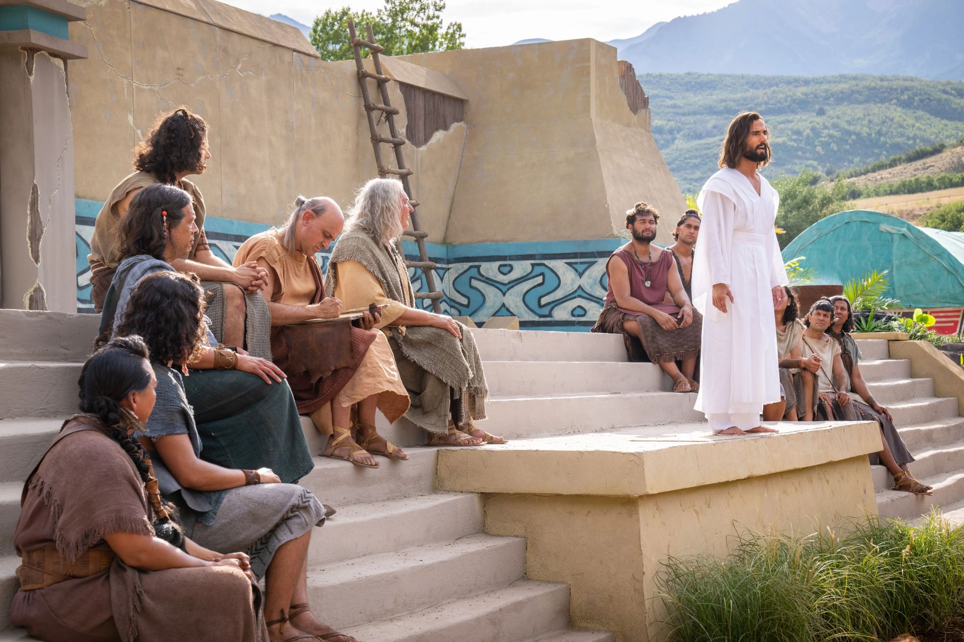 Jesus teaches the Doctrine of Christ