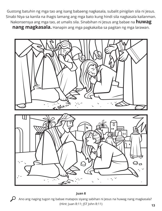 Coloring Book ng mga Kuwento sa Banal na Kasulatan: Bagong Tipan