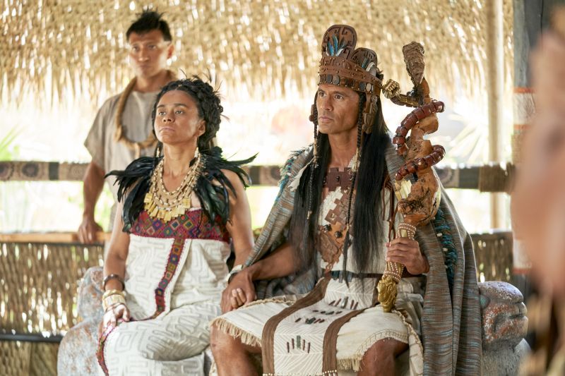 King Lamoni and the Queen Greeting Ammon, Son of Mosiah