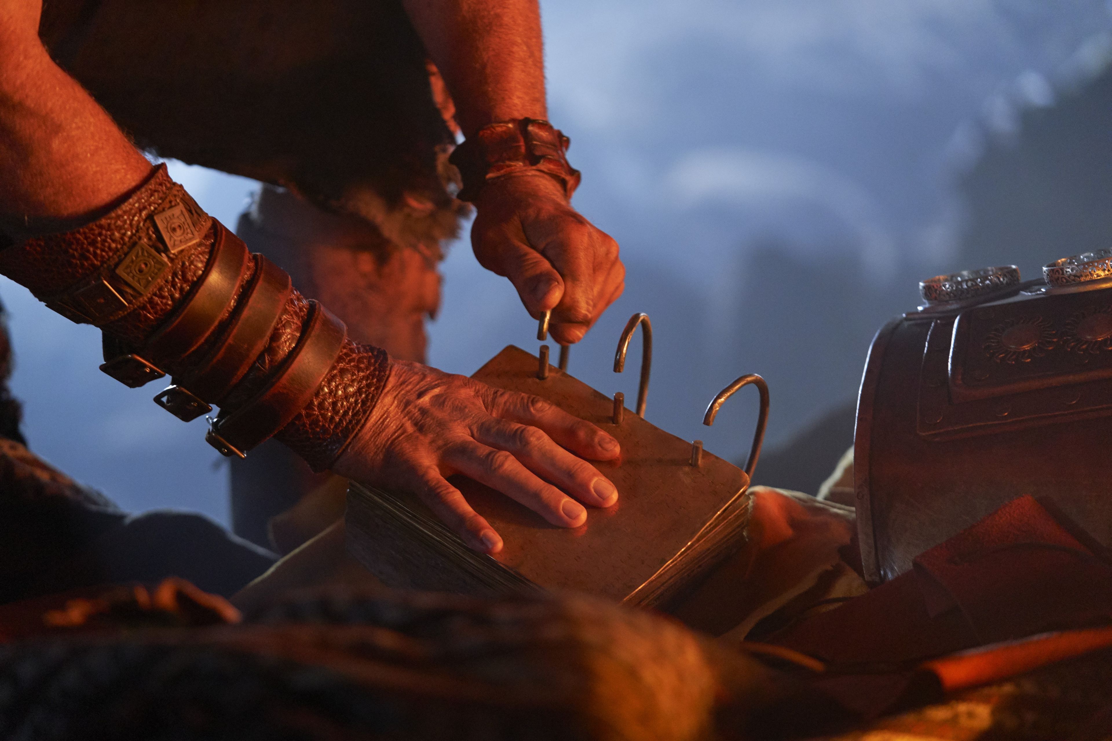 The Golden Plates Being Fastened Together