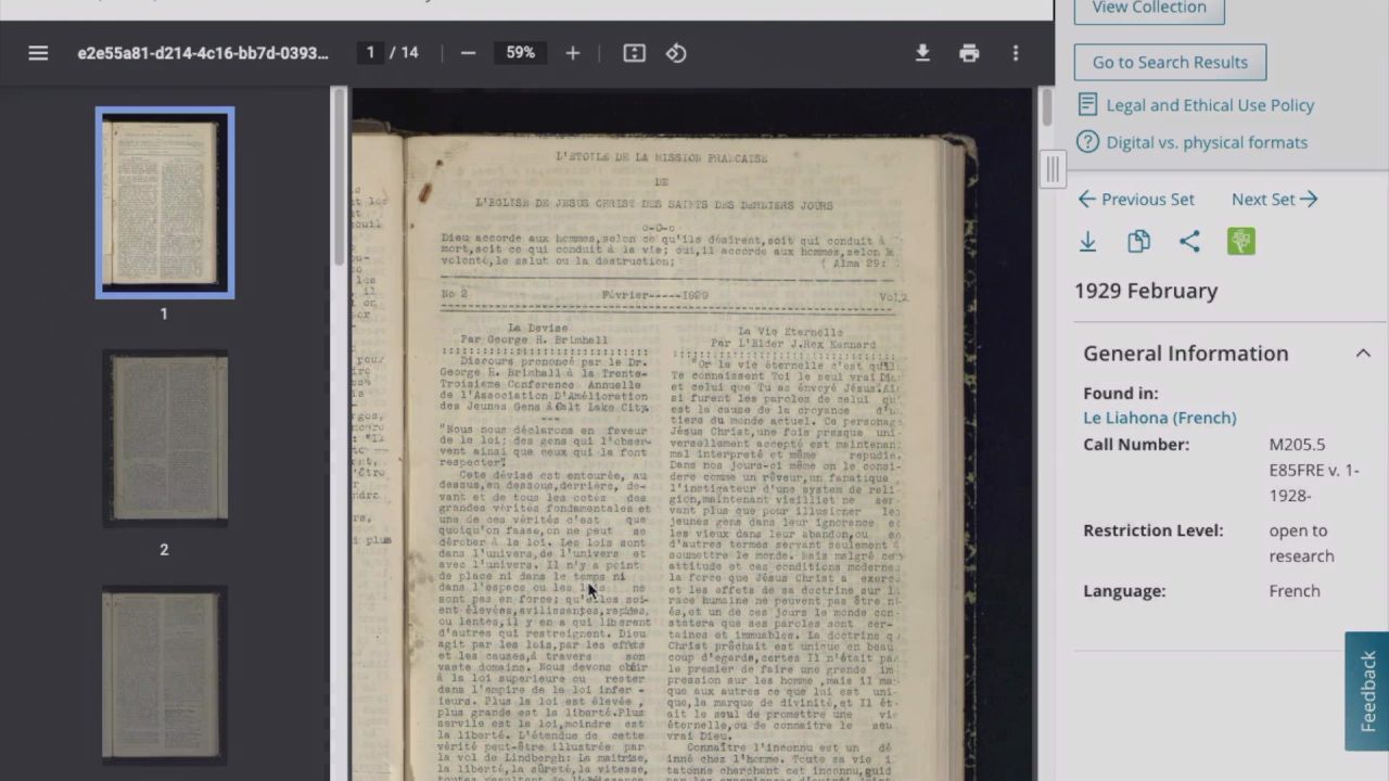 Finding Church Periodicals in the Church History Catalog