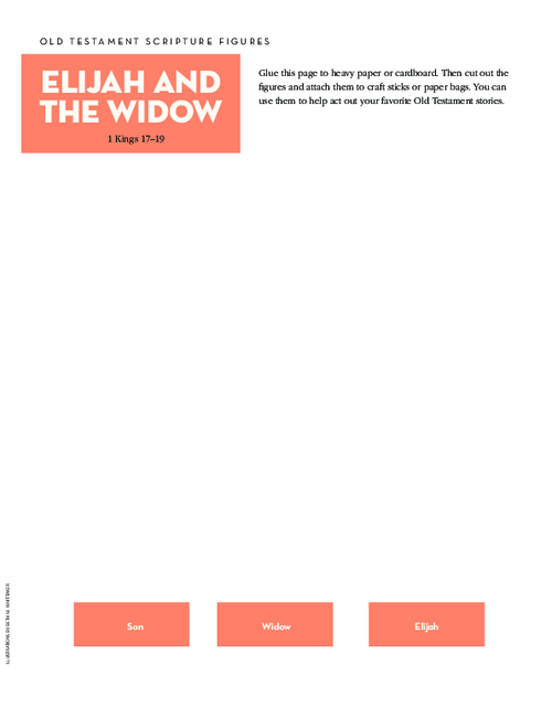 Scripture Figures: Elijah and the Widow