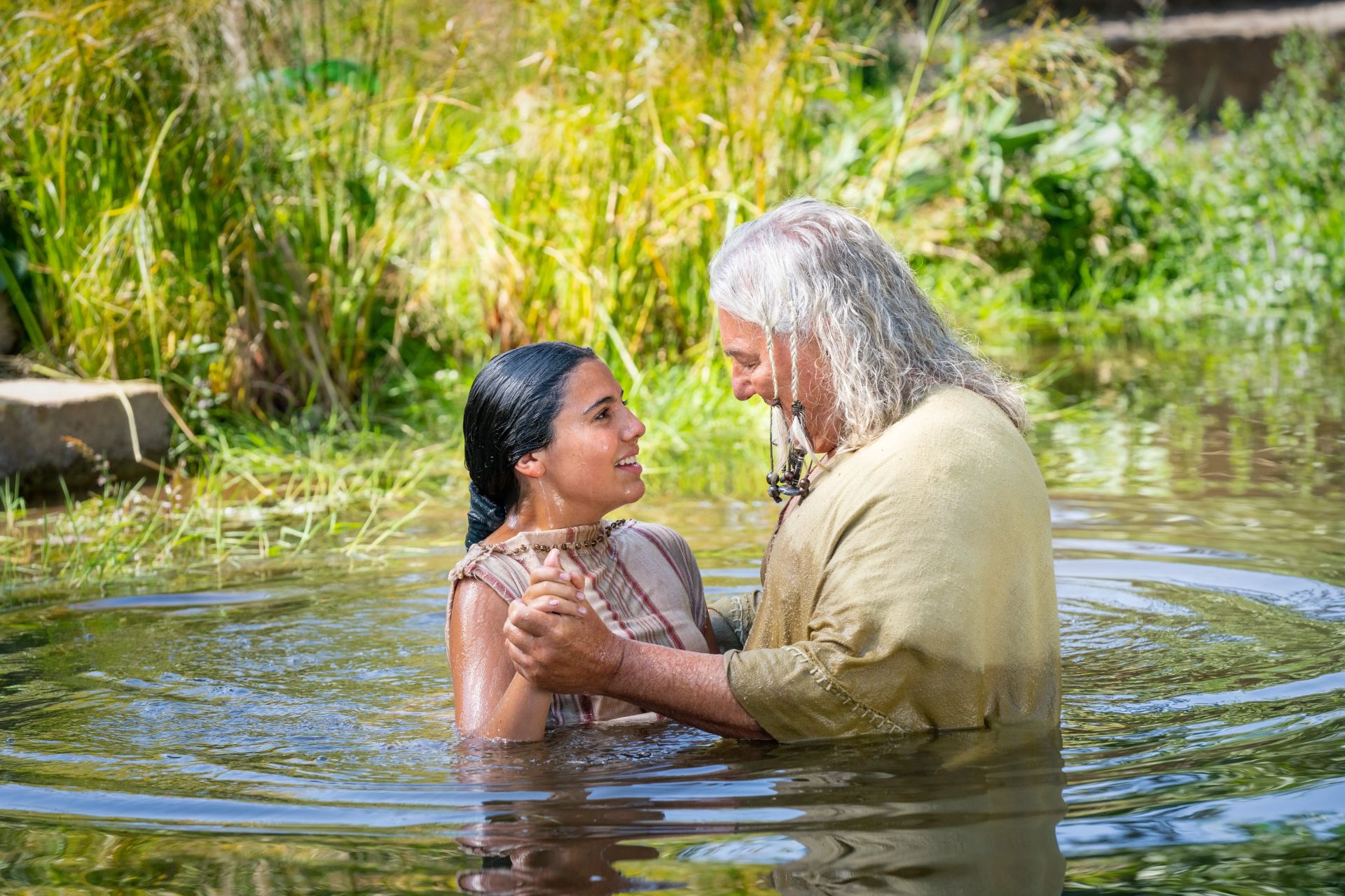Nephi Baptizing Nephites