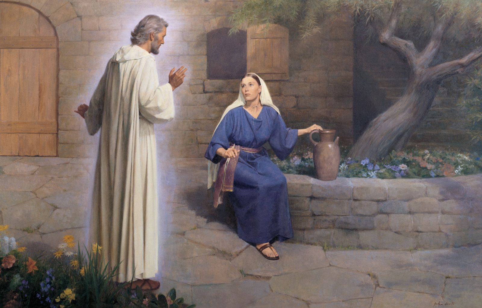 The Annunciation: The Angel Gabriel Appears to Mary (The Annunciation)