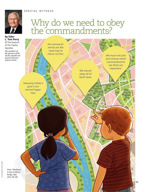 Why do we need to obey the commandments?