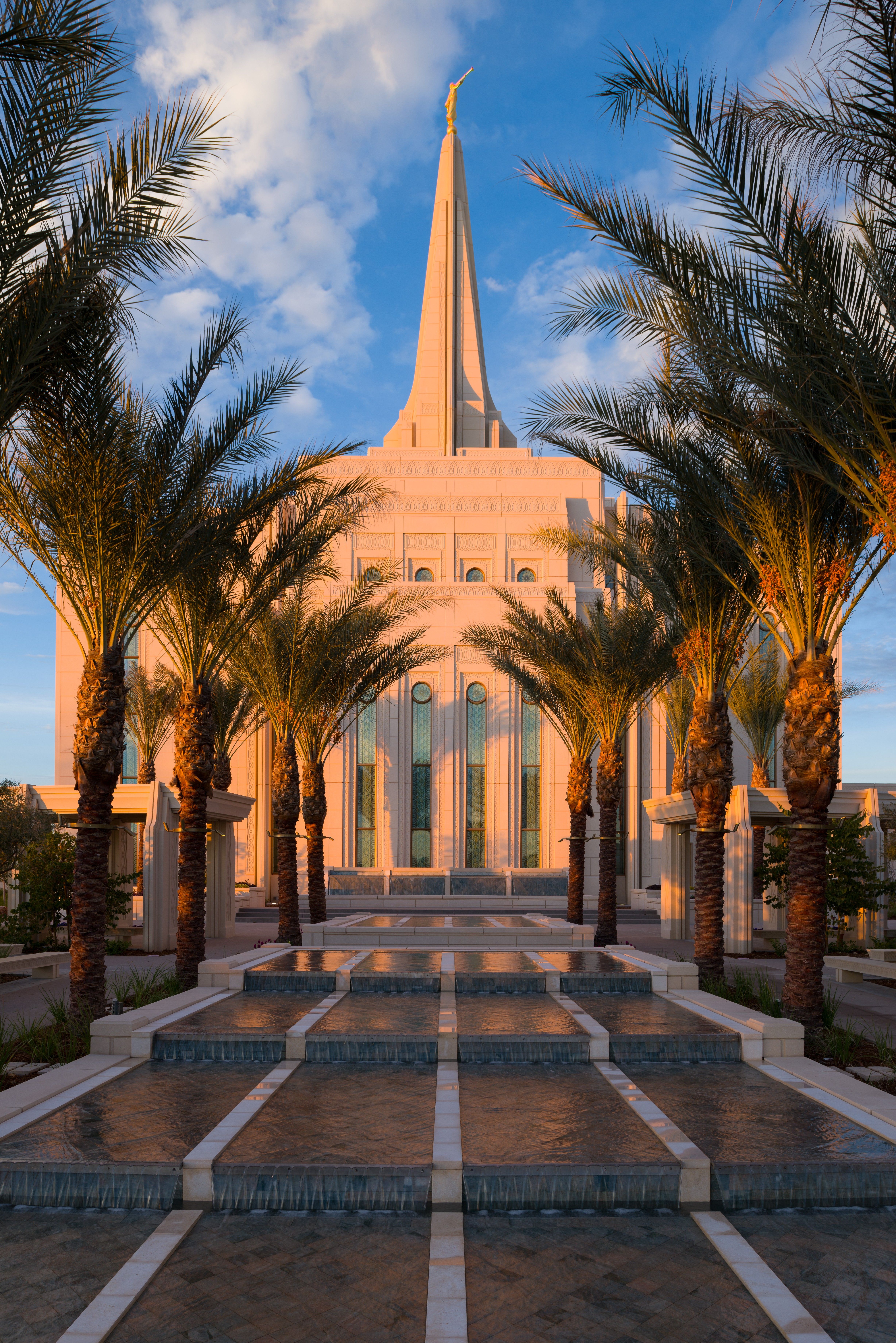 The Fountain on the Grounds of the Gilbert Arizona Temple