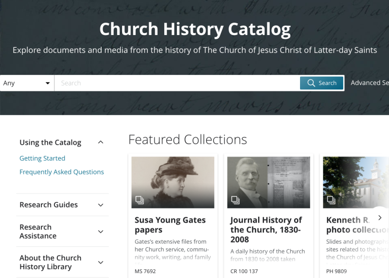 Find Your Family in Church History