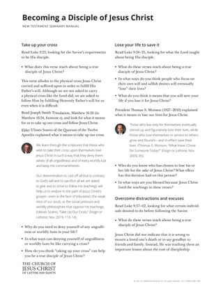 Luke 9:24–26, 57–62