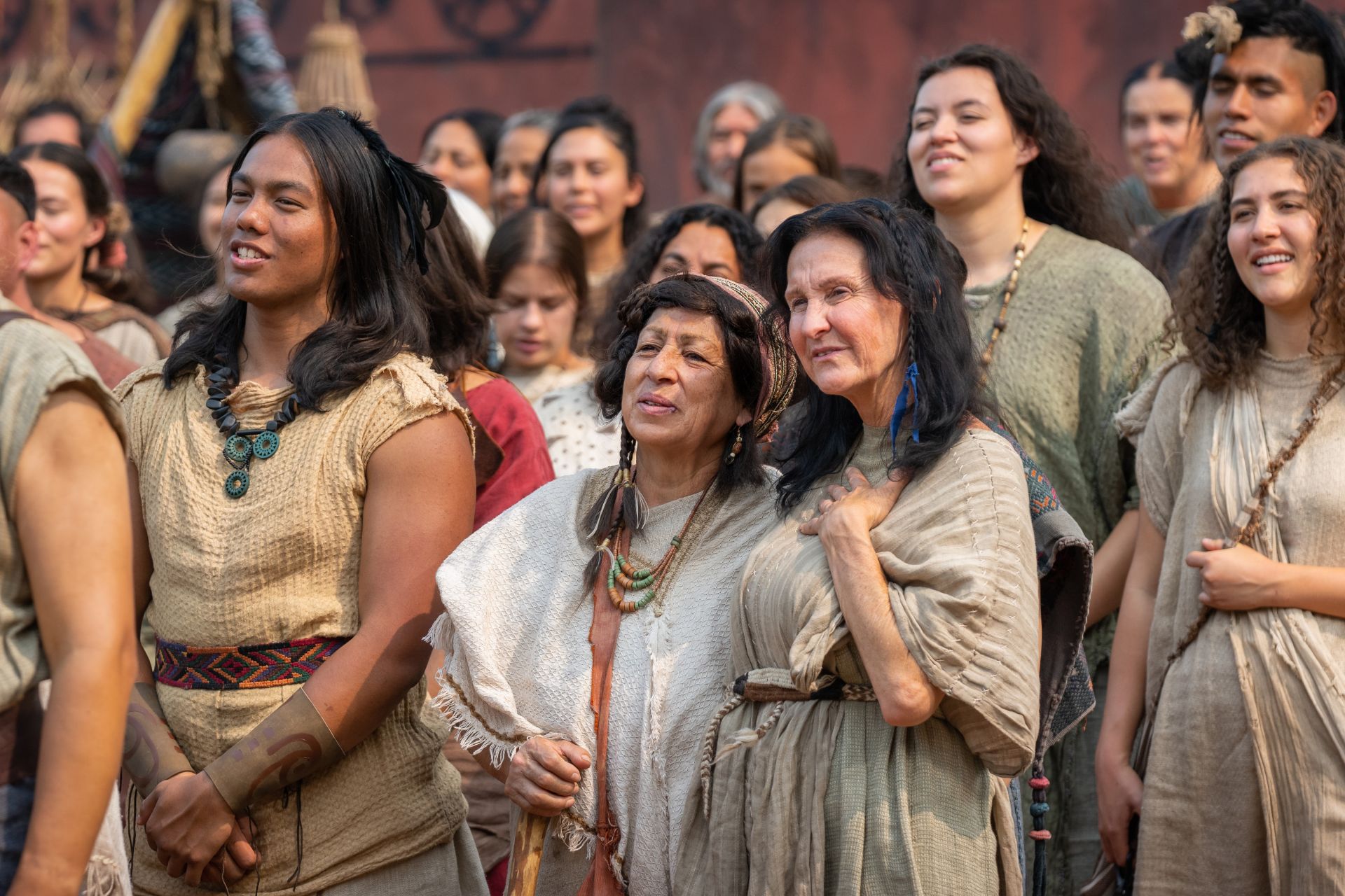 Nephites Listen to Christ