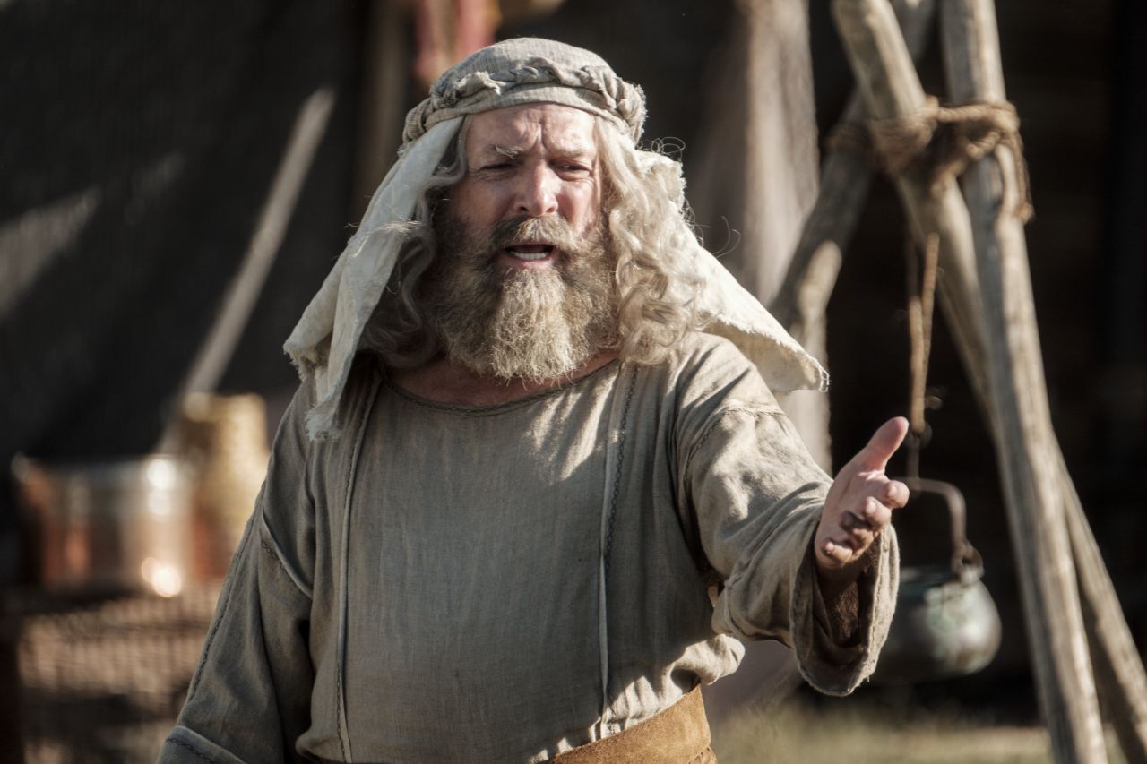 Lehi preaching in Jerusalem