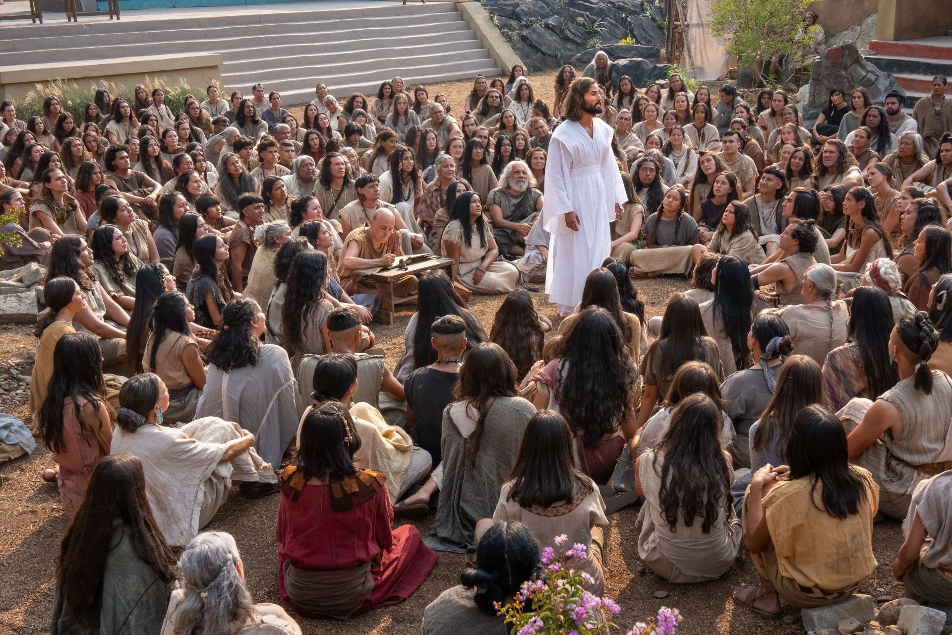 Christ Teaching Nephites
