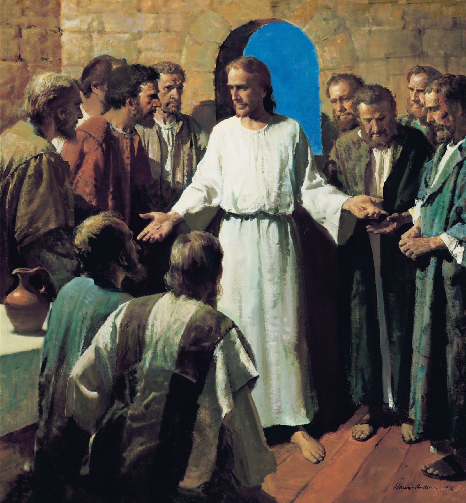 Jesus Praying in Gethsemane (Christ in Gethsemane)