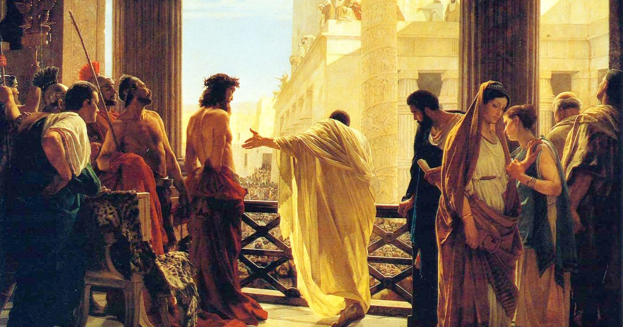 Jesus Is Condemned before Pilate