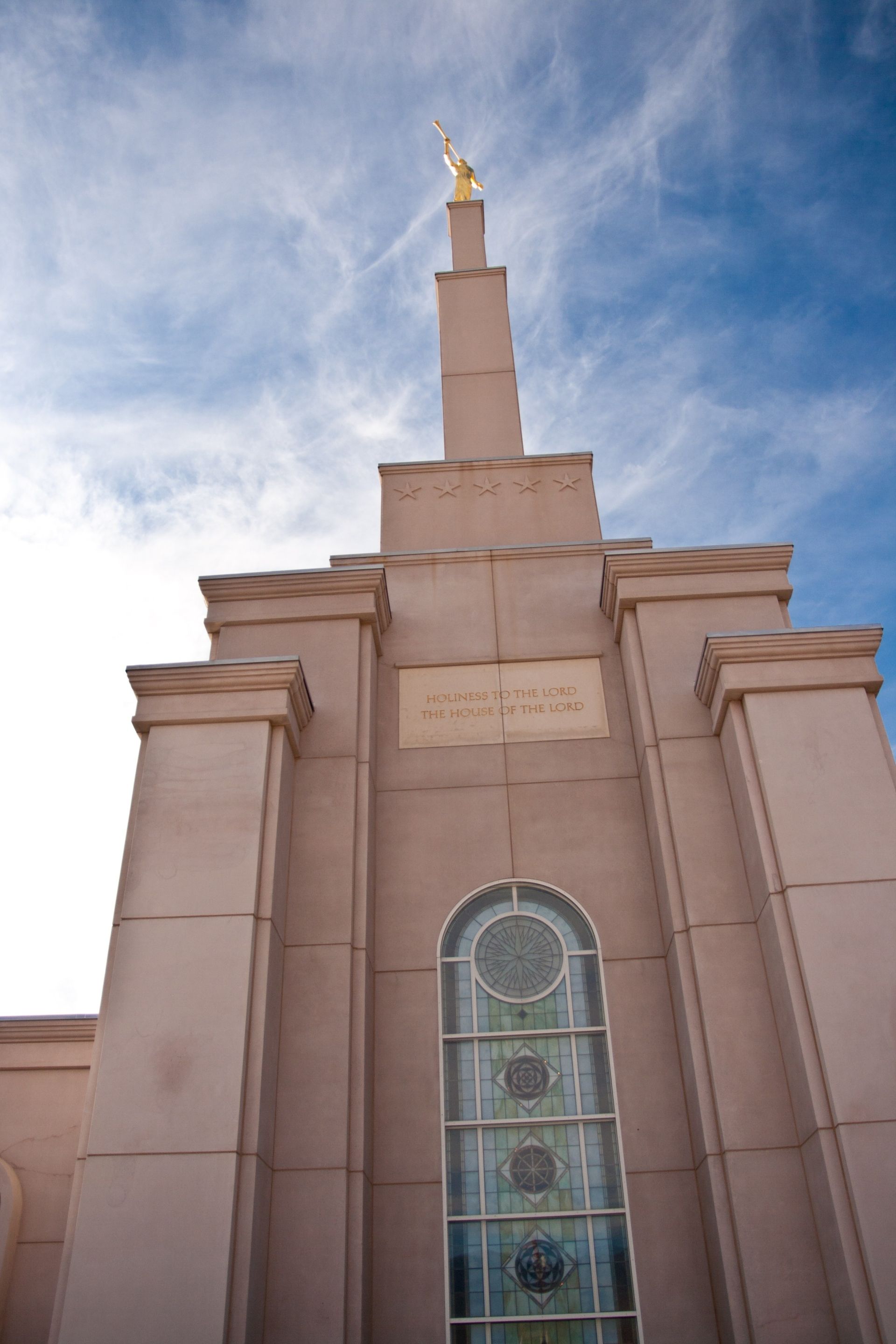 Spire of the Albuquerque New Mexico Temple