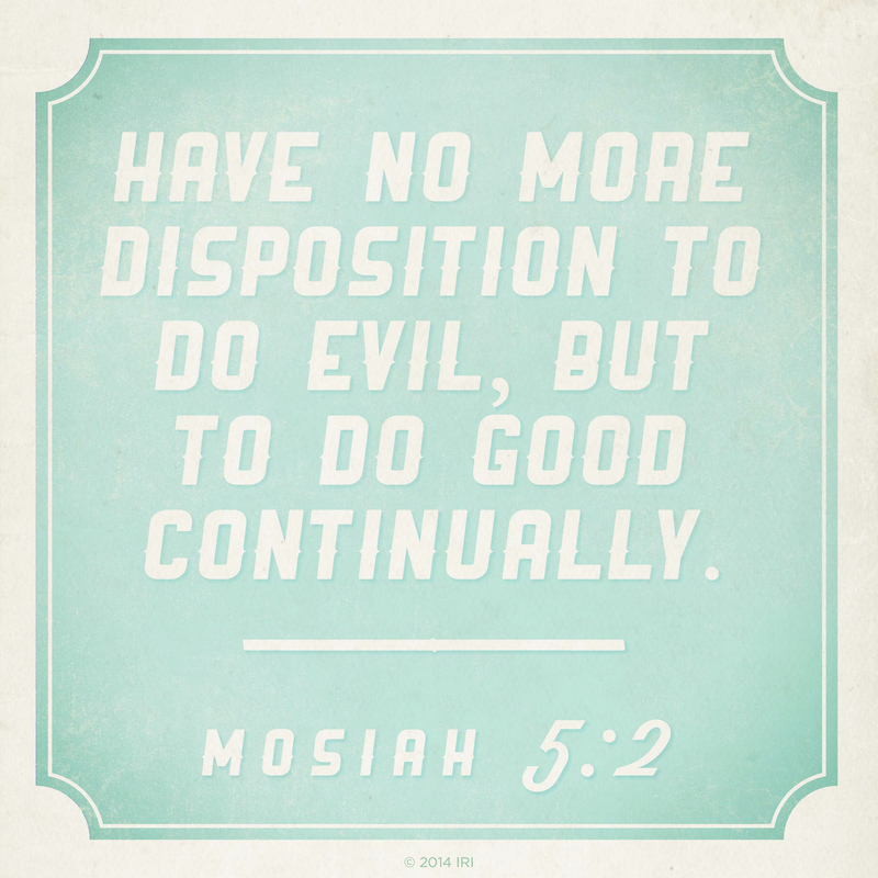 Do Good Continually