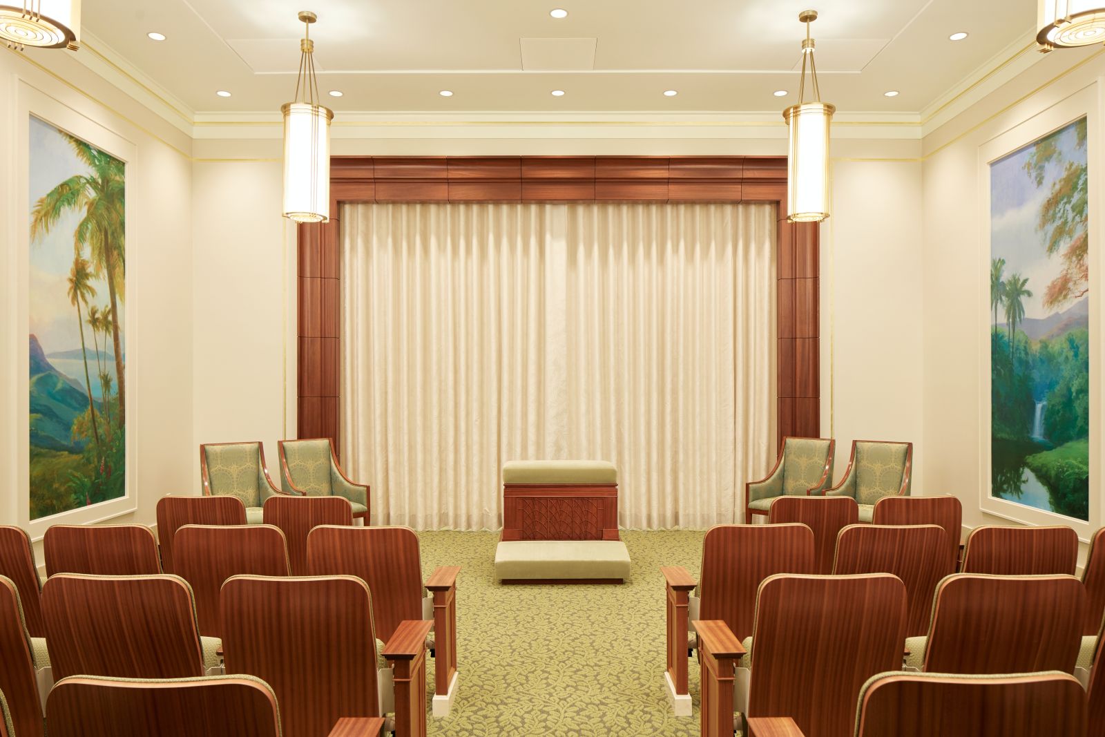 Port-au-Prince Haiti Temple Flooring Detail