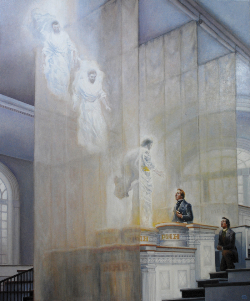 Moses, Elias, and Elijah Appear in the Kirtland Temple