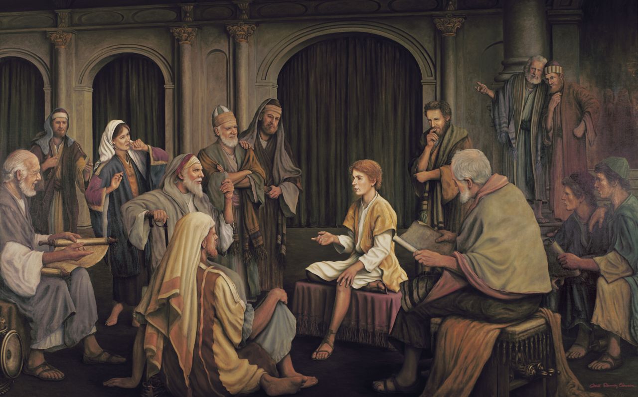 Jesus Teaching the Elders in the Temple